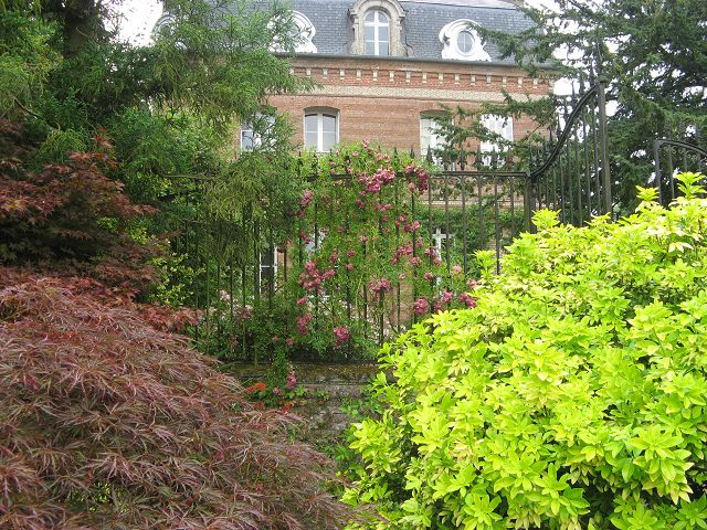 Jardin de Chateau Digéon Picardie Fotos von unseren Gartenreisen