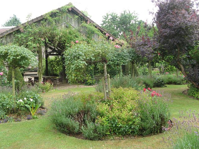 Jardin de Chateau Digéon Picardie Fotos von unseren Gartenreisen
